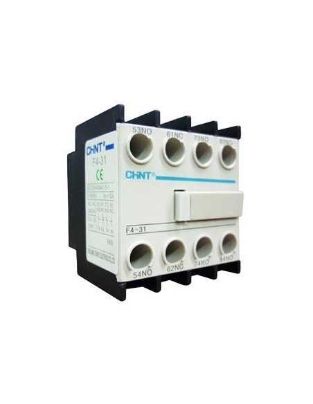 BLOCK CONTACTO AUXILIAR FRONTAL 3NA+1NC P/CONT. NC1 | Grupo Coinp